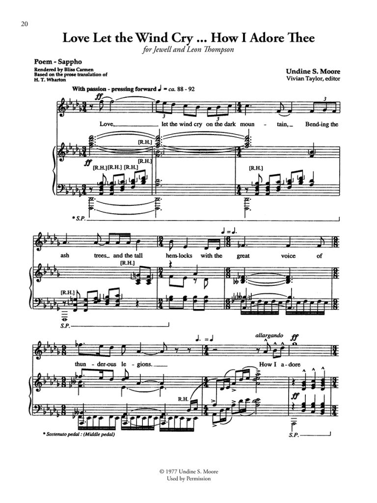 Art Songs and Spirituals by African-American Women Composers ...